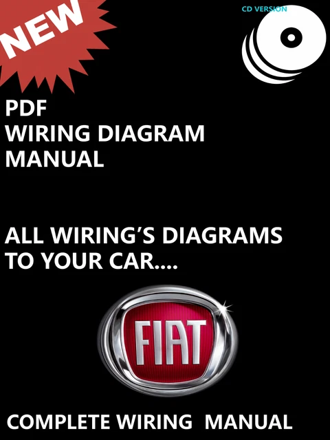 TOUS LES MODÈLES Fiat PDF diagrammes de câblage fils manuels, fusibles, relais version CD EUR 16 ...