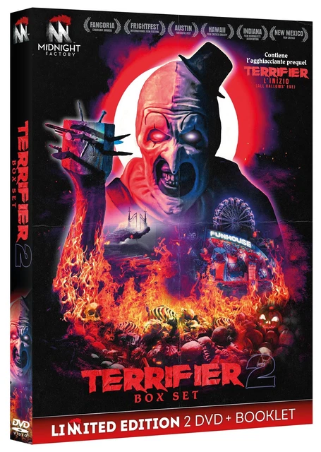 TERRIFIER 2 (DVD) Damien Leone Phil Falcone George Steuber Katie ...
