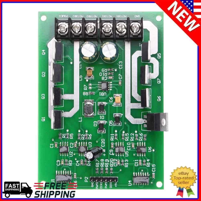 DUAL MOTOR DRIVER Module Board H-bridge DC MOSFET IRF3205 3-36V 15A Peak30A EUR 16,02 - PicClick DE
