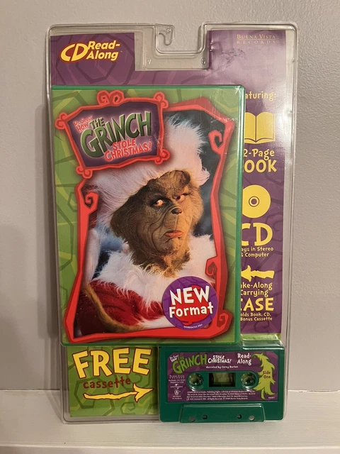 DR. SEUSS' HOW The GRINCH STOLE CHRISTMAS CD & Cassette READ-ALONG NEW ...