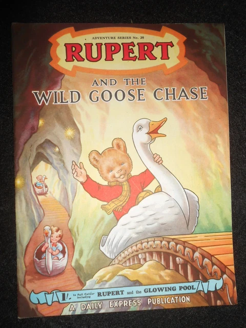 RUPERT ADVENTURE SERIES 20 - Rupert & the Wild Goose Chase - 1953 ...