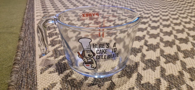 RARE WALLACE AND GROMIT CLEAR PYREX MEASURING JUG 1 LITRE 15cm DIAMETER ...