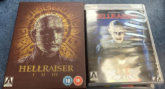 HELLRAISER TRILOGY BOXSET (Arrow Blu-ray) £19.99 - PicClick UK