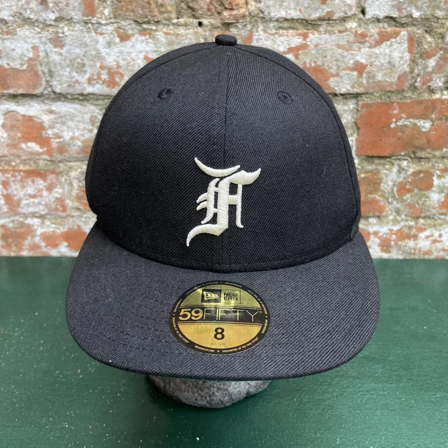 FEAR OF GOD Essentials Cap New Era 59Fifty Fitted Hat Size 8 100% Wool ...