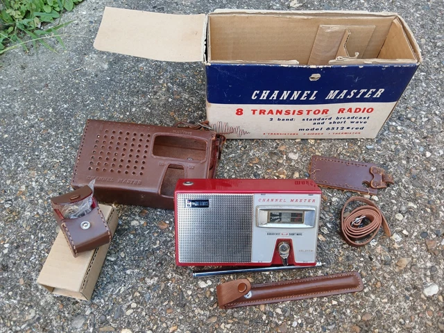 CHANNEL MASTER VINTAGE 8 transistor radio £11.38 - PicClick UK