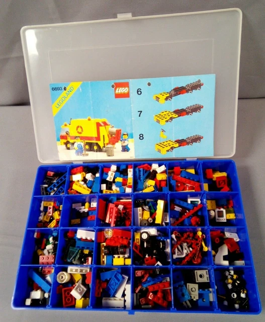 LEGO #6693 REFUSE Collection Camion Legoland Vintage 1987 (Pas de Boîte ...