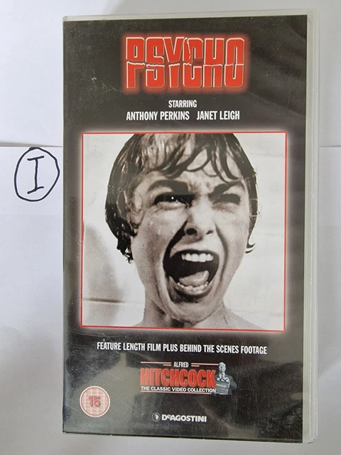 PSYCHO, VHS VIDEO, 1960’s Movie, Alfred Hitchcock £3.00 - PicClick UK