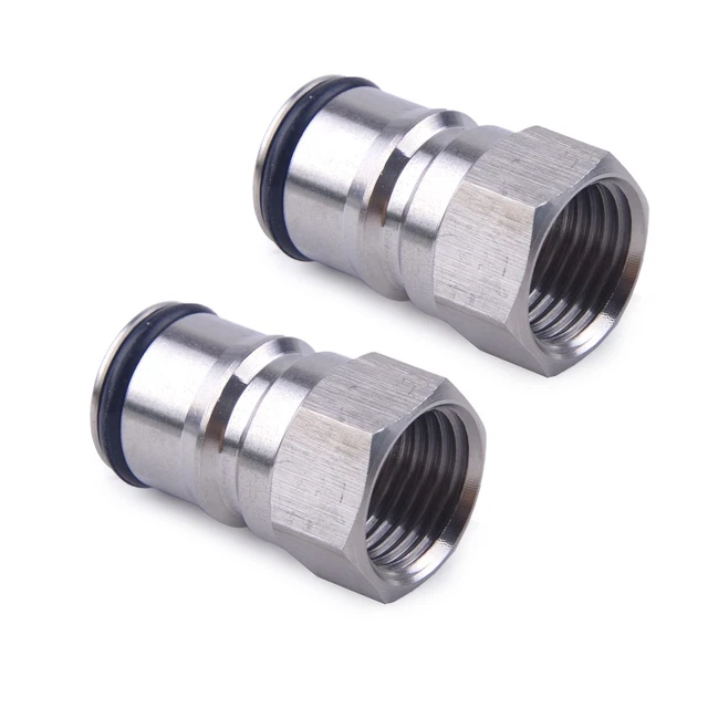 BALL LOCK POST Poppet Gas+Liquid 19/32" 18 Dip Tube Fit For Cornelius ...