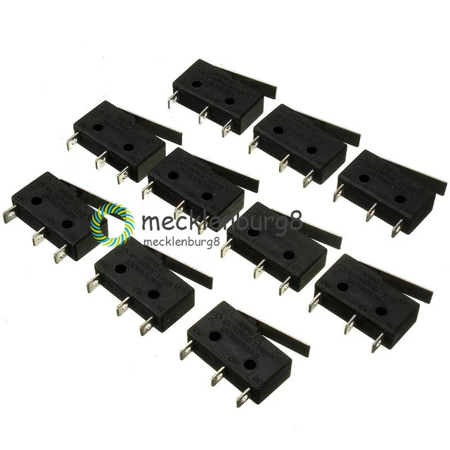 10PCS TACT SWITCH KW11-3Z 5A 250V Microswitch 3PIN Buckle EUR 1,70 - PicClick DE