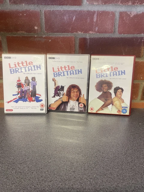 LITTLE BRITAIN COMPLETE Series 1-3 BBC DVD Collection EUR 17,50 ...