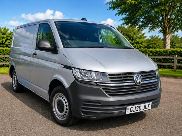 VOLKSWAGEN TRANSPORTER T6.1 Aircon Swb Starltine T28 Silver 2020 £ ...