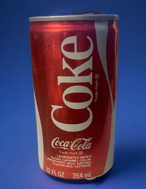 VINTAGE OLD FLAT Top Coca Cola Aluminum Coke Soda Can Canned In ...