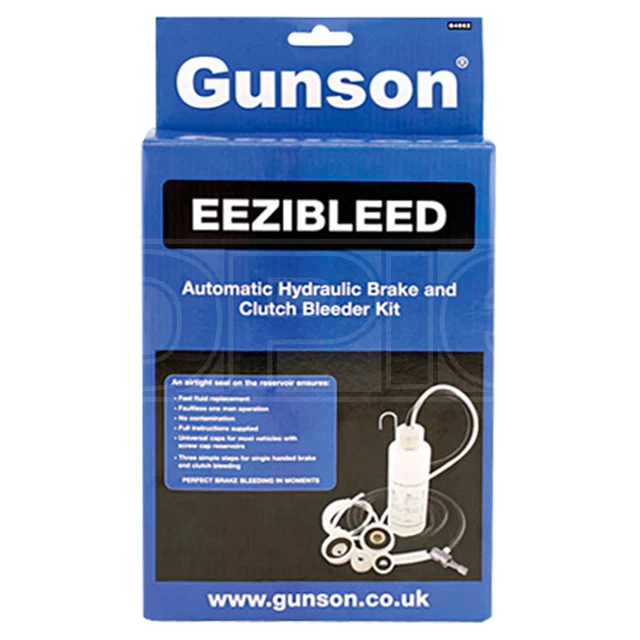GUNSON EEZIBLEED KIT - Brake and Clutch Bleeding System - Gunson G4062 ...