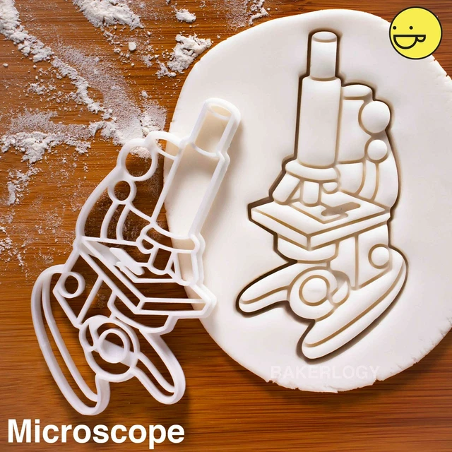 MICROSCOPE COOKIE CUTTER | Science laboratory microbiologist lab gifts ...