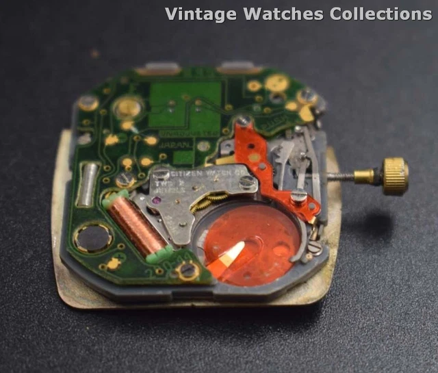 CITIZEN-8950 QUARTZ NON Working Watch Movement For Parts/Repair Work O ...