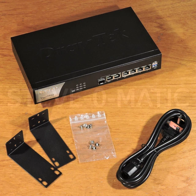 DRAYTEK VIGOR 2952 Dual-WAN High Performance Router Firewall & Load ...