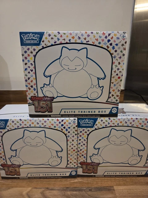 POKÉMON TCG 151 ETB Pokémon Elite Trainer Box Factory Sealed New £164. ...