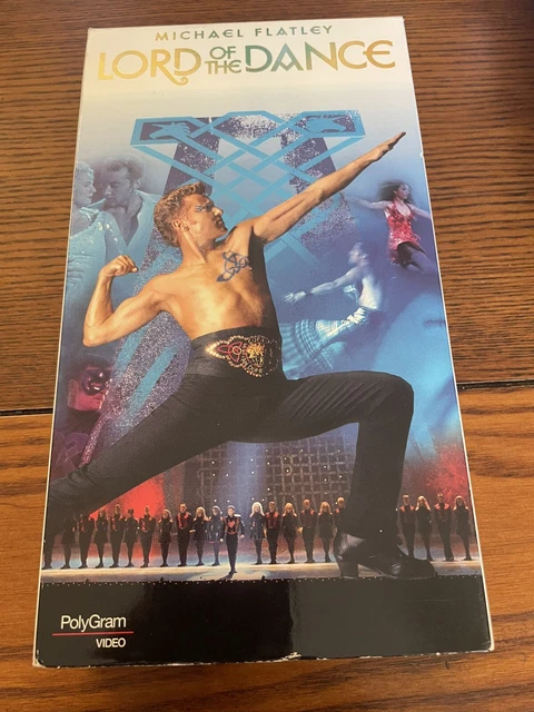 MICHAEL FLATLEY LORD Of The Dance Vhs Video Cassette Tape Dancing Dance ...