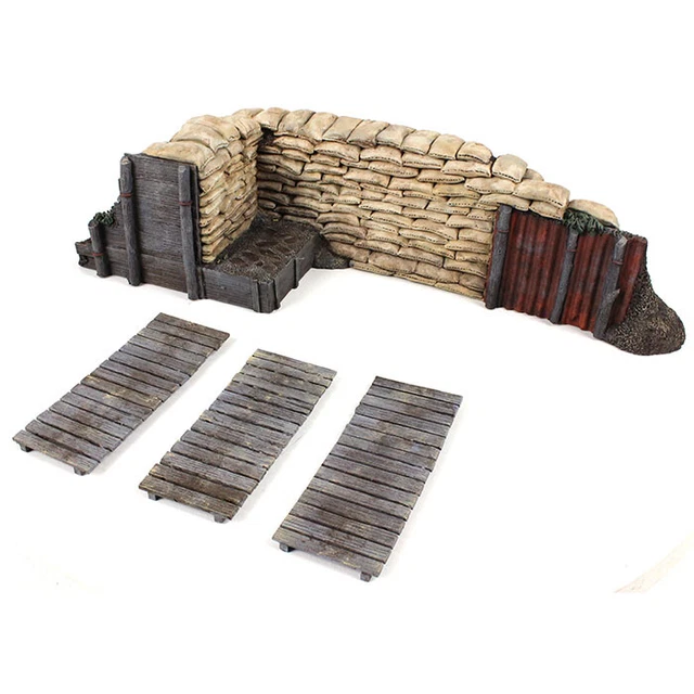 BRITAINS 51041 - WW1 - WW2 Trench Section with Duckboards £94.99 ...