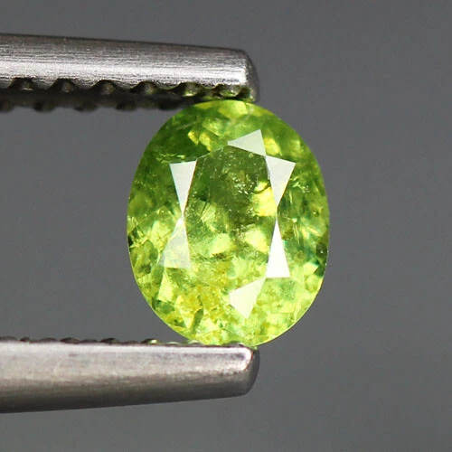 0.42 CTS_STUNNING VERY Rare Collection_100 % Natural Demantoid Garnet ...
