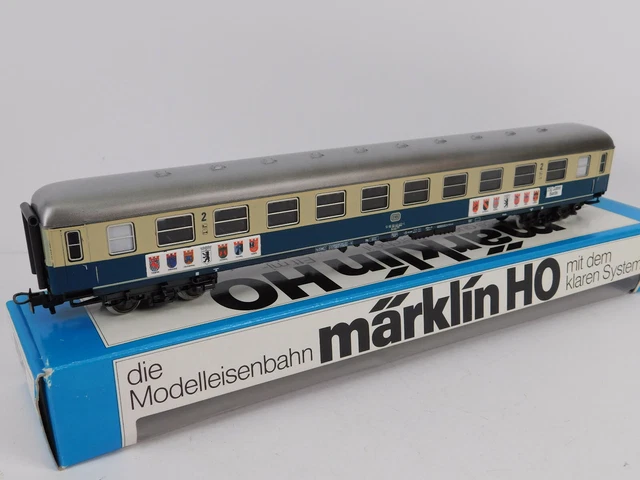 MÄRKLIN H0 - DB D-Zug Wagen 2.Kl. Bcmk 255 ''750 Jahre Berlin'' mit OVP. EUR 17,49 - PicClick DE