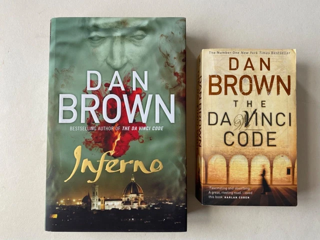 DAN BROWN: INFERNO and The DA Vinci Code, Book Bundle EUR 2,91 - PicClick IT