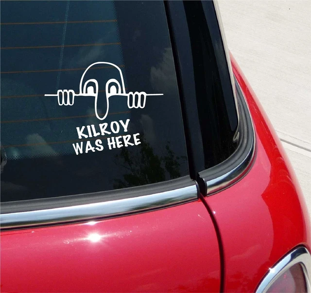 KILROY WAS HERE World War 2 Ii Ww2 Wwii Graphic Decal Sticker Art Car ...