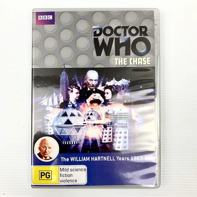 DOCTOR WHO THE Chase DVD BBC William Hartnell 1963-66 PG PAL Region 4 ...