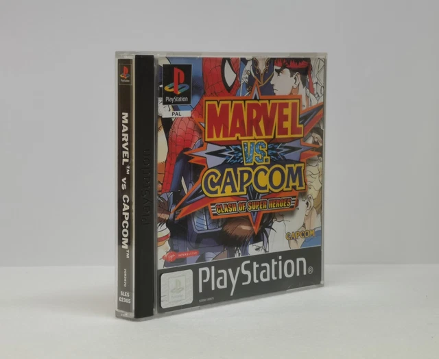 PLAYSTATION PS1 MARVEL vs capcom clash of super heroes EUR 150,00 ...