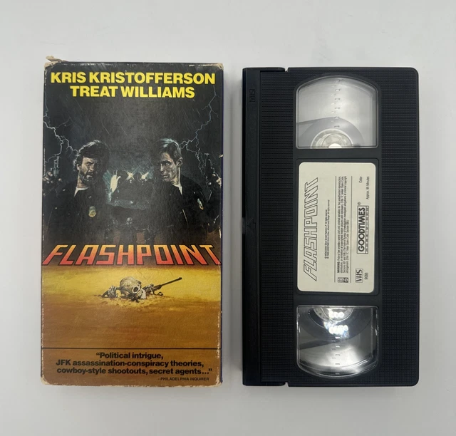 FLASHPOINT 1984 THORN EMI VHS Kris Kristofferson Treat Williams Tangerine Dream £9.16 - PicClick UK