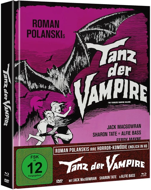 TANZ DER VAMPIRE - 2-Disc Mediabook (Blu-Ray + DVD) - Roman Polanski - NEU & OVP EUR 37,00 ...