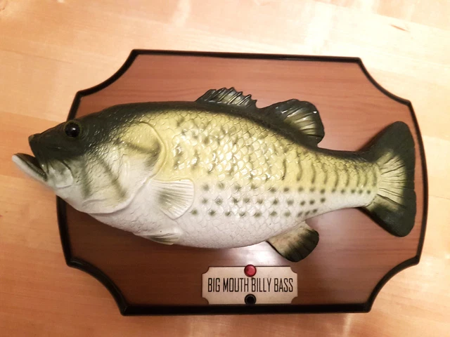 BIG MOUTH BILLY Bass - Singender Fisch EUR 48,00 - PicClick DE