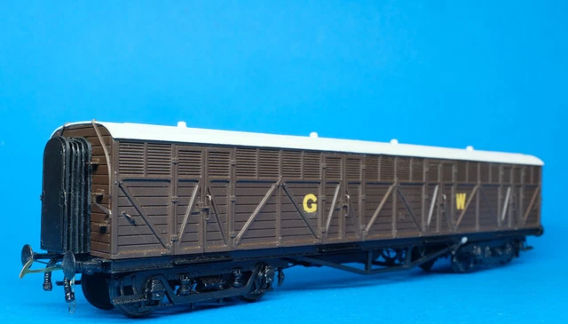 KIT BUILT GWR Siphon G Bogie Milk Van CCT wagon kit OO gauge EUR 37,89 - PicClick FR