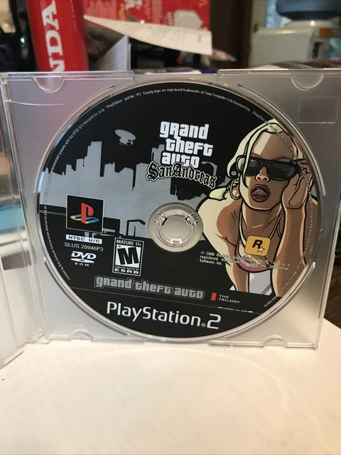 GRAND THEFT AUTO San Andreas (PlayStation 2 PS2) - DISQUE UNIQUEMENT ...