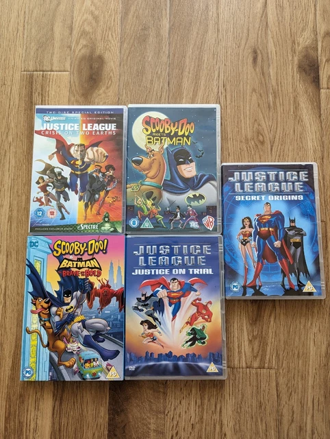 DC COMICS ANIMATED DVD Bundle x5 Featuring Batman & Justice League £6. ...