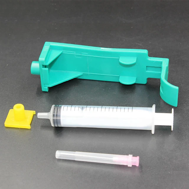 INK CARTRIDGE SUCTION Refill Filling Tools Kit for HP51640 51645 6615 ...