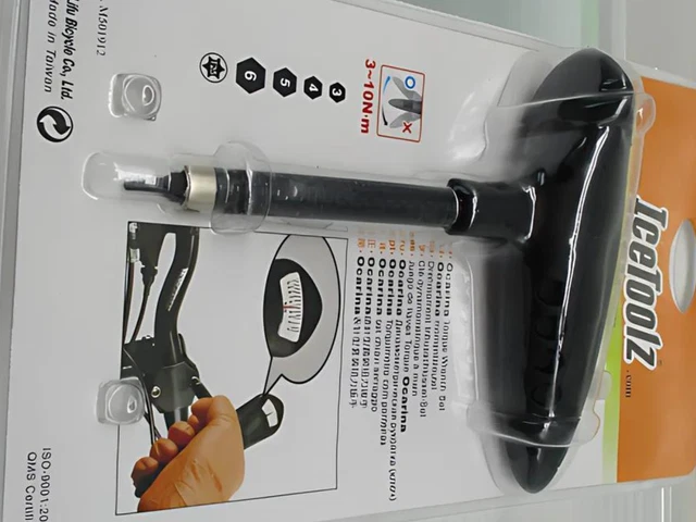 E219 FIT ICETOOLZ Ocarina Torque Wrench Set Bike Repair Kit Cycling Tool 3~10N $52.00 - PicClick CA
