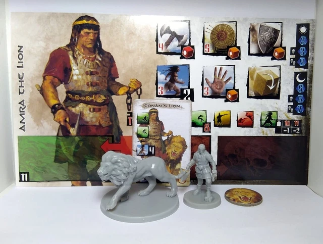 AMRA THE LION / CONAN Monolith / CONAN Mythic / Heroquest EUR 29,99 ...