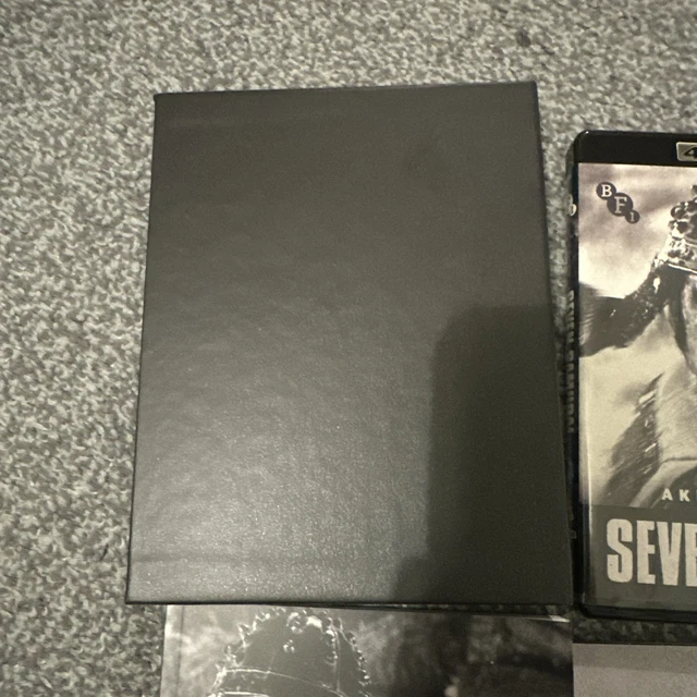 SEVEN SAMURAI LIMITED Edition 4K UHD Blu-Ray BFI Akira Kurosawa Poster ...