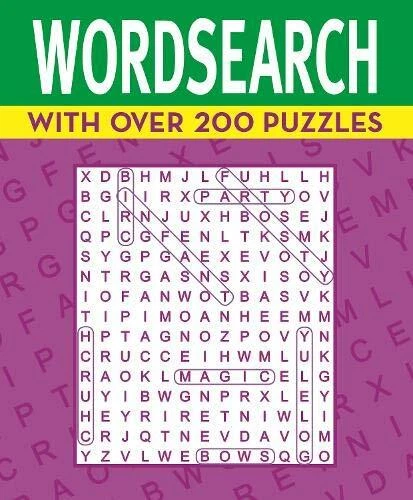 WORDSEARCH: WITH OVER 200 Puzzles (254x210mm puzzles),Eric Saunders EUR ...