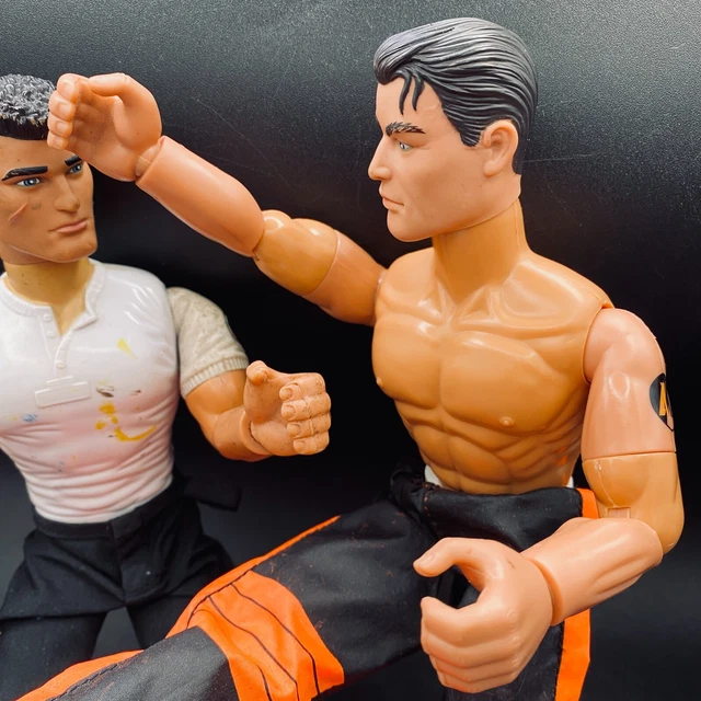 ACTION MAN FIGURES x 2 Articulated Limbs 1993 & 1998 Hasbro Boots ...