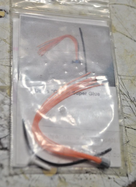 PRE WIRED DISTRIBUTOR for 1/24 (1/25) Model cars/vans 6 CYL ORANGE ...