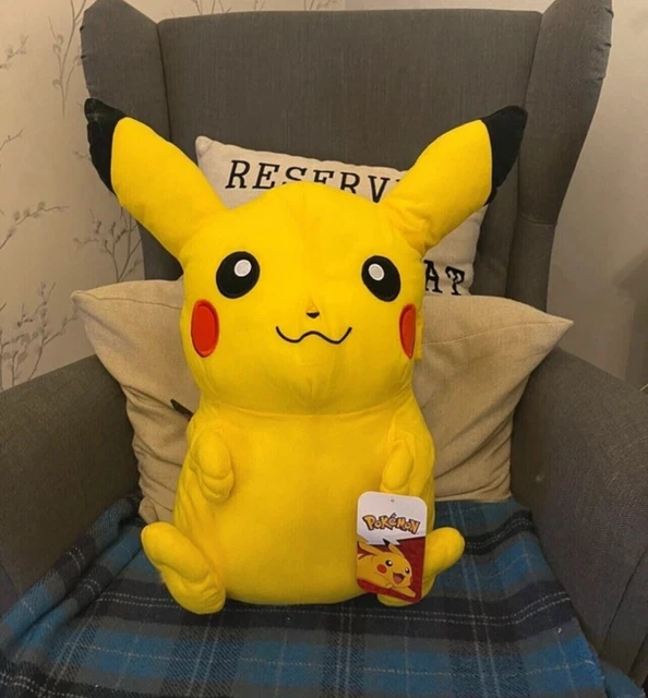 LARGE 50CM+ POKÉMON Pikachu Plush Toy - New, Soft & Collectible Teddy £ ...