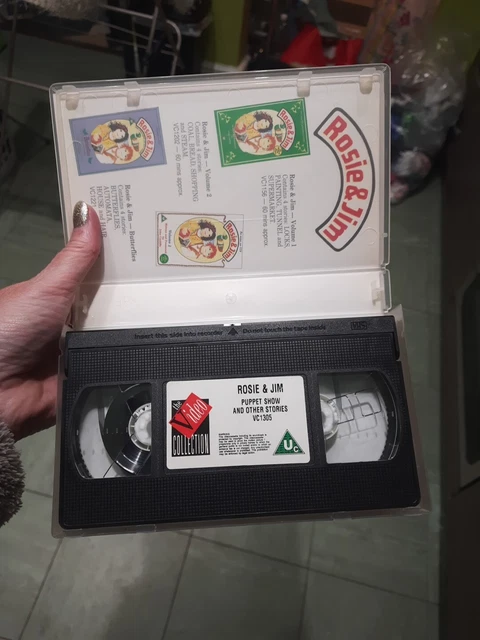 ROSIE & JIM Vhs Puppet Show Vintage Retro TV Programme £8.99 - PicClick UK