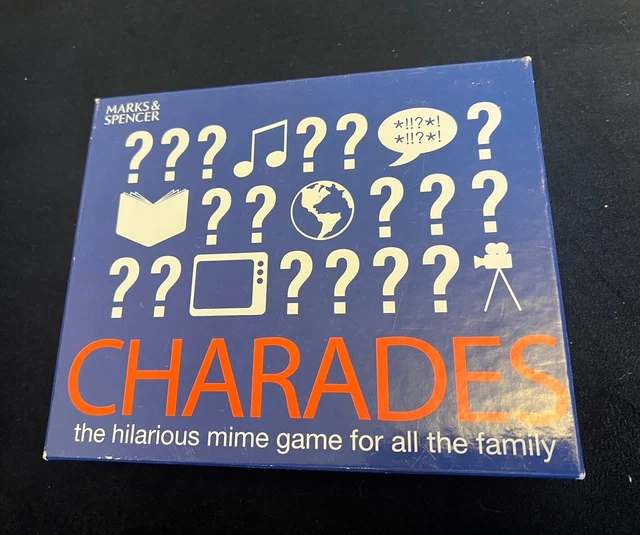 CHARADES FAMILY GAME Ultimate Communication Board Game Cheatwell Party ...