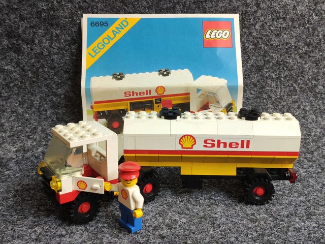 LEGO SET 6695 Shell Tanker Truck (1984) - komplett mit Anleitung OBA ...