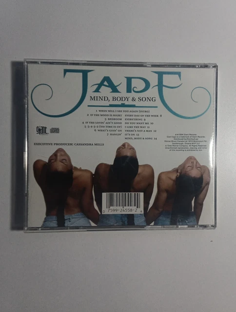 JADE – MIND, Body & Song CD $5.98 - PicClick CA