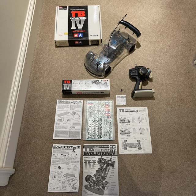 TAMIYA TB EVO IV (4) Xanavi Nismo Gtr Plus Build Spares Tamiya Expec Gt ...