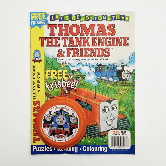 VINTAGE THOMAS THE Tank Engine & Friends Magazine No 281 Comic 1998 ...