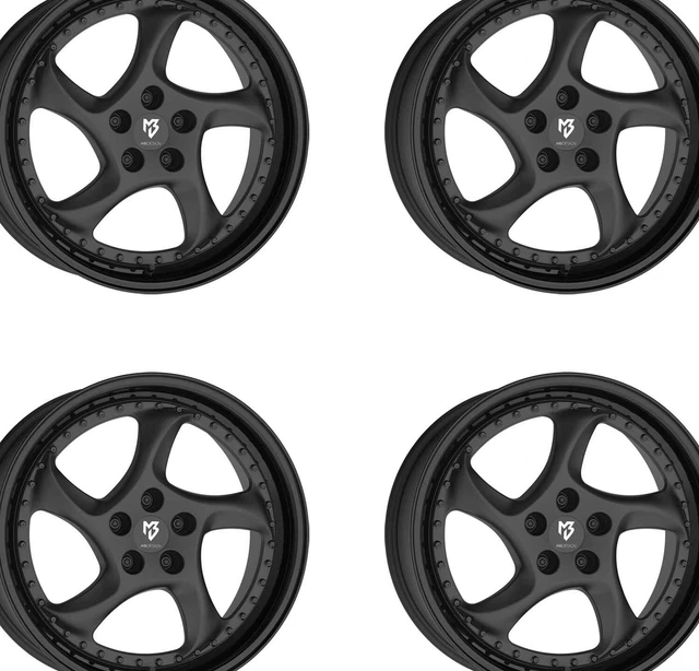 Mb Design Turbo S Alloy Wheels 4x 8 5jx19 Et45 5x114 3 Swmatt Fits